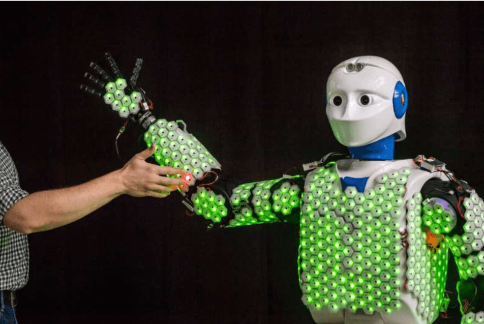 Revolutionary E-skin Technology: Robots with stretchable and human like ...